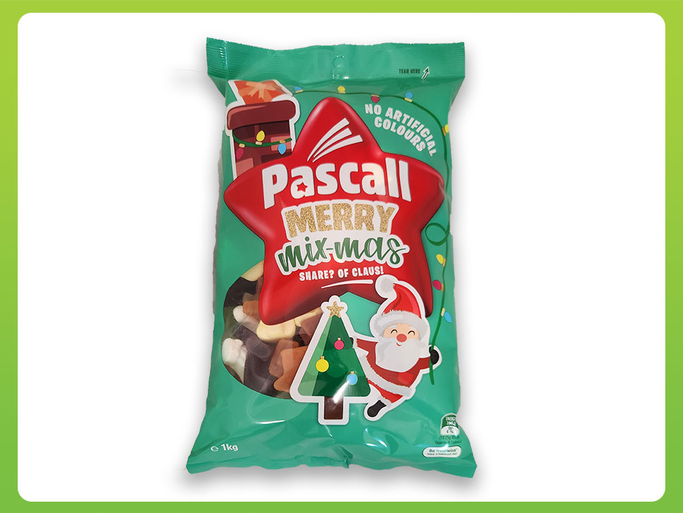 pascall mix-mas bag 1kg - Shiploads