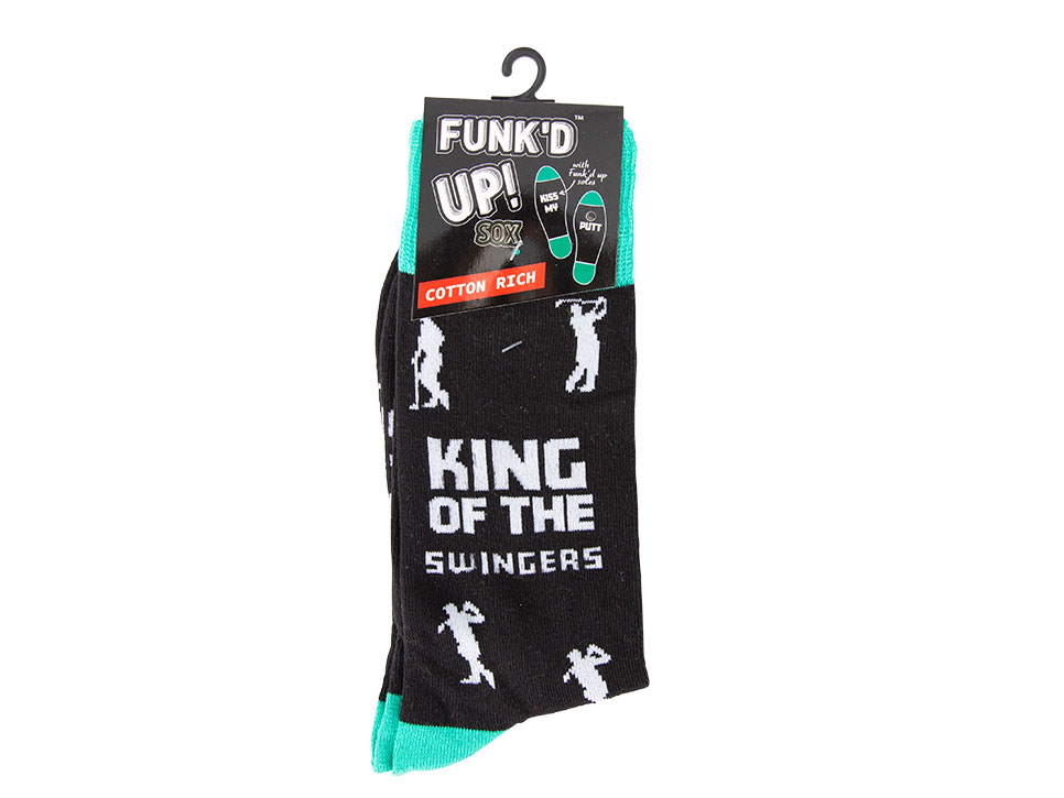 socks funkd up kiss my putt - Shiploads