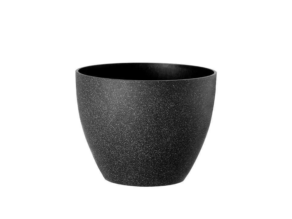pot self watering black round - Shiploads
