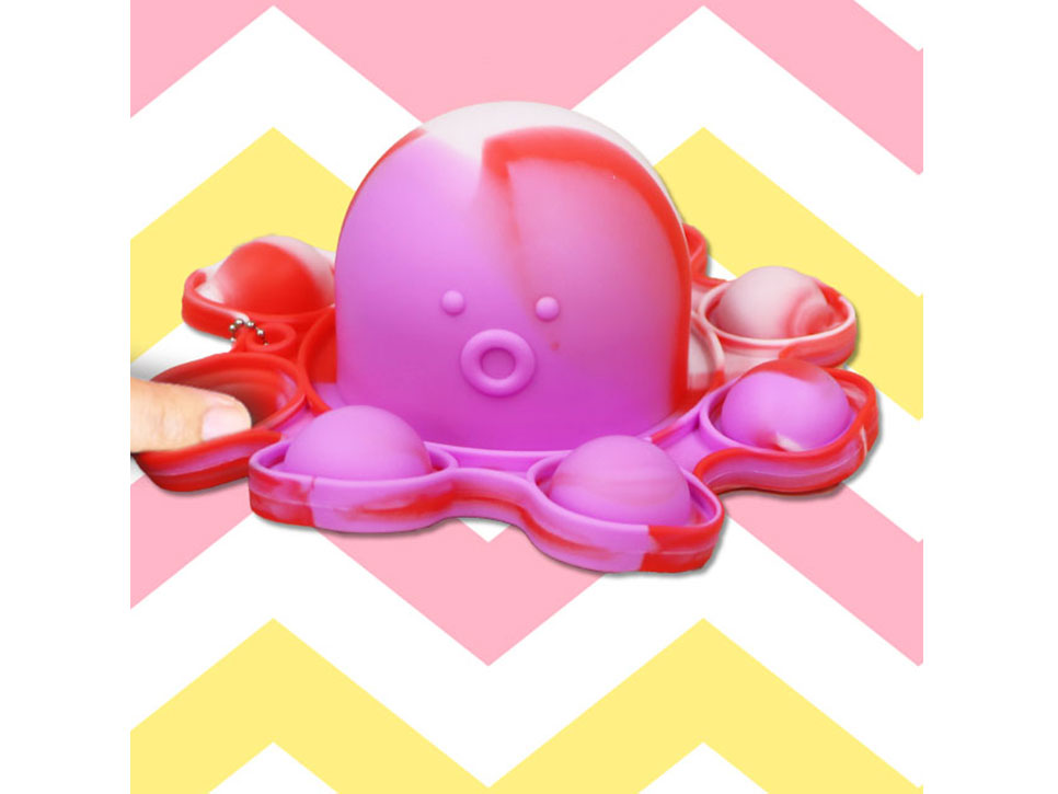 bubble pop octopus 17x8cm - Shiploads