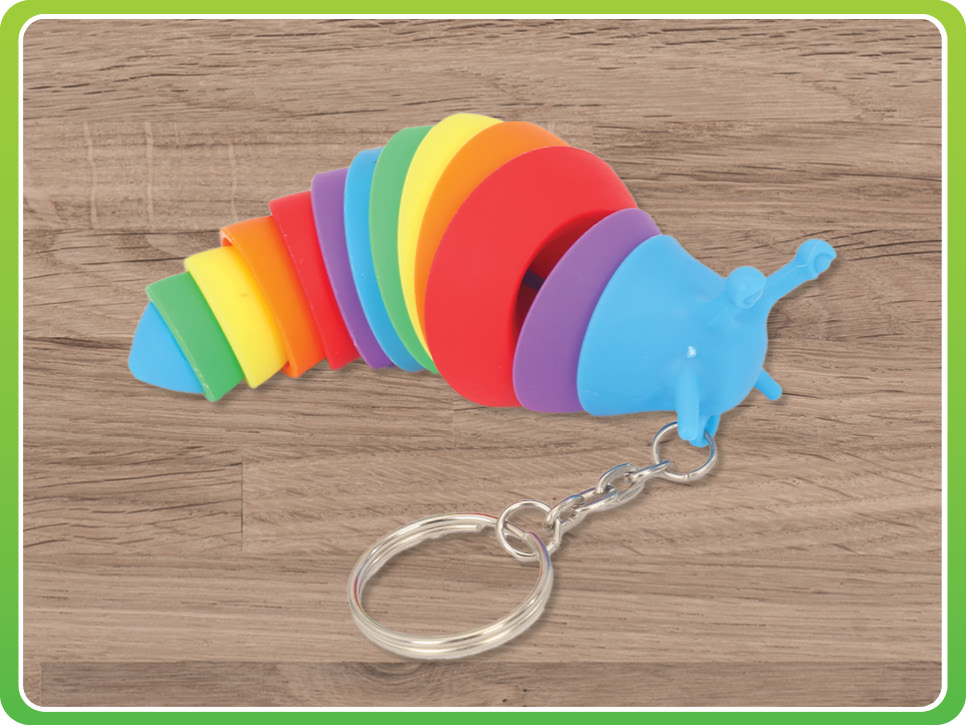 fidget slug keyring - Shiploads